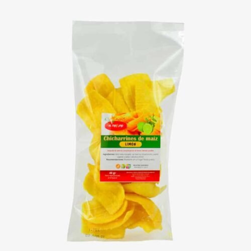Chicharrines sabor Natural - La Veganistería - Colombia